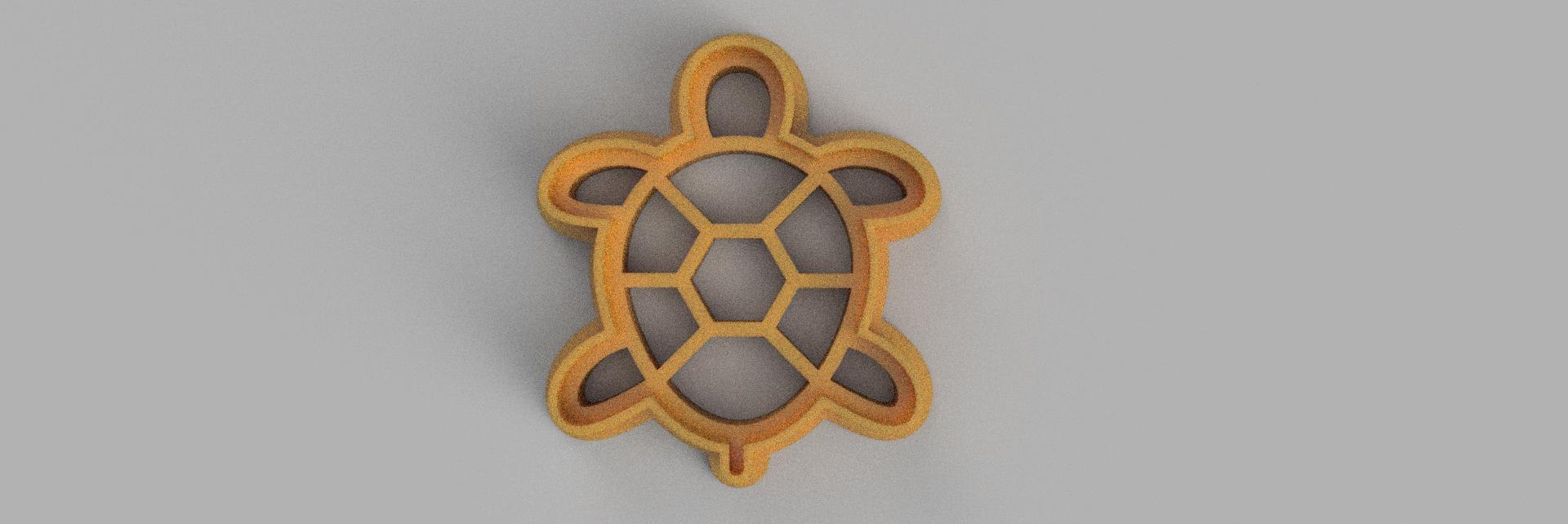 TURTLE COOKIE CUTTER 3D Model - TurboSquid 2224321