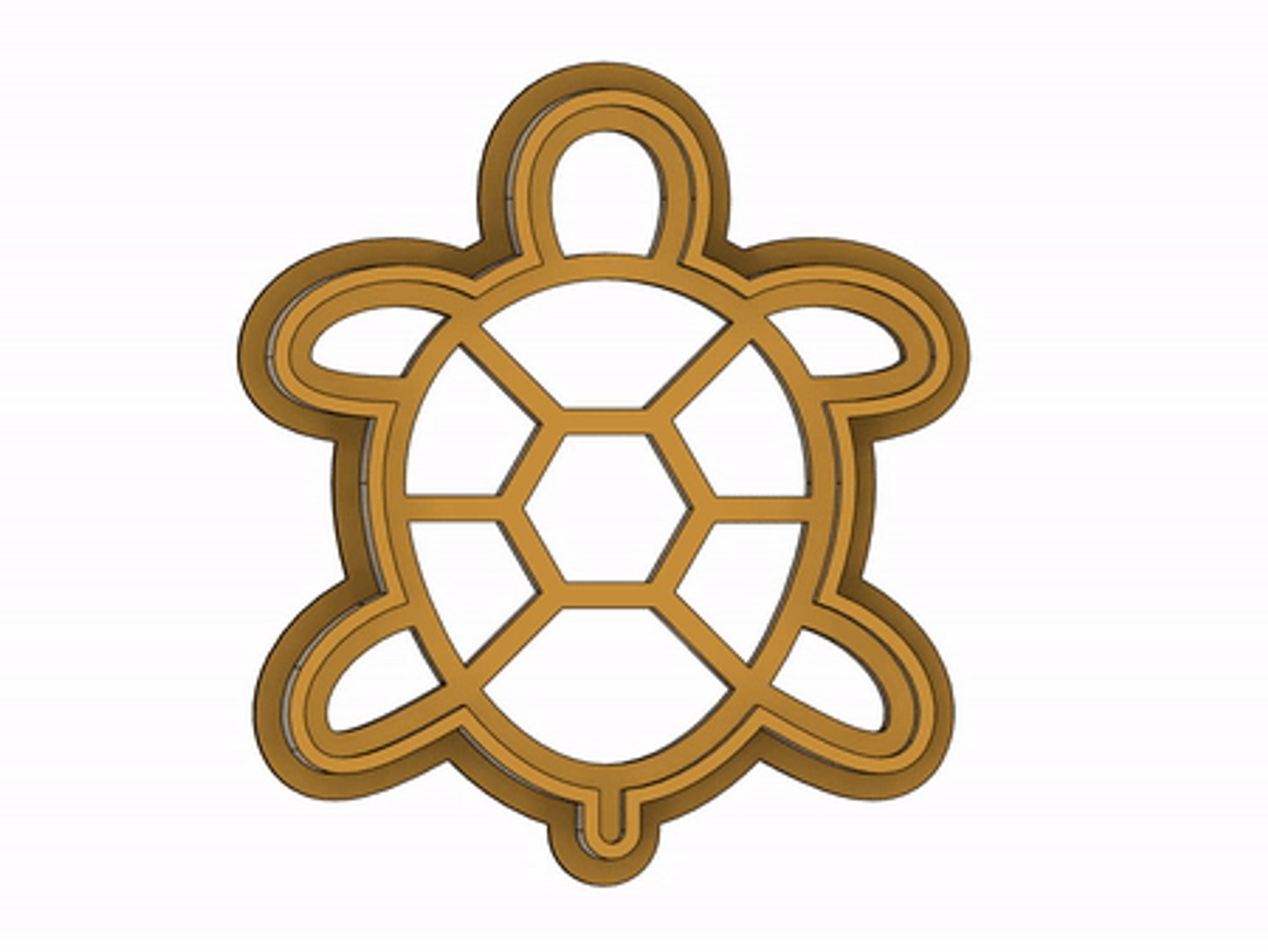 TURTLE COOKIE CUTTER 3D Model - TurboSquid 2224321