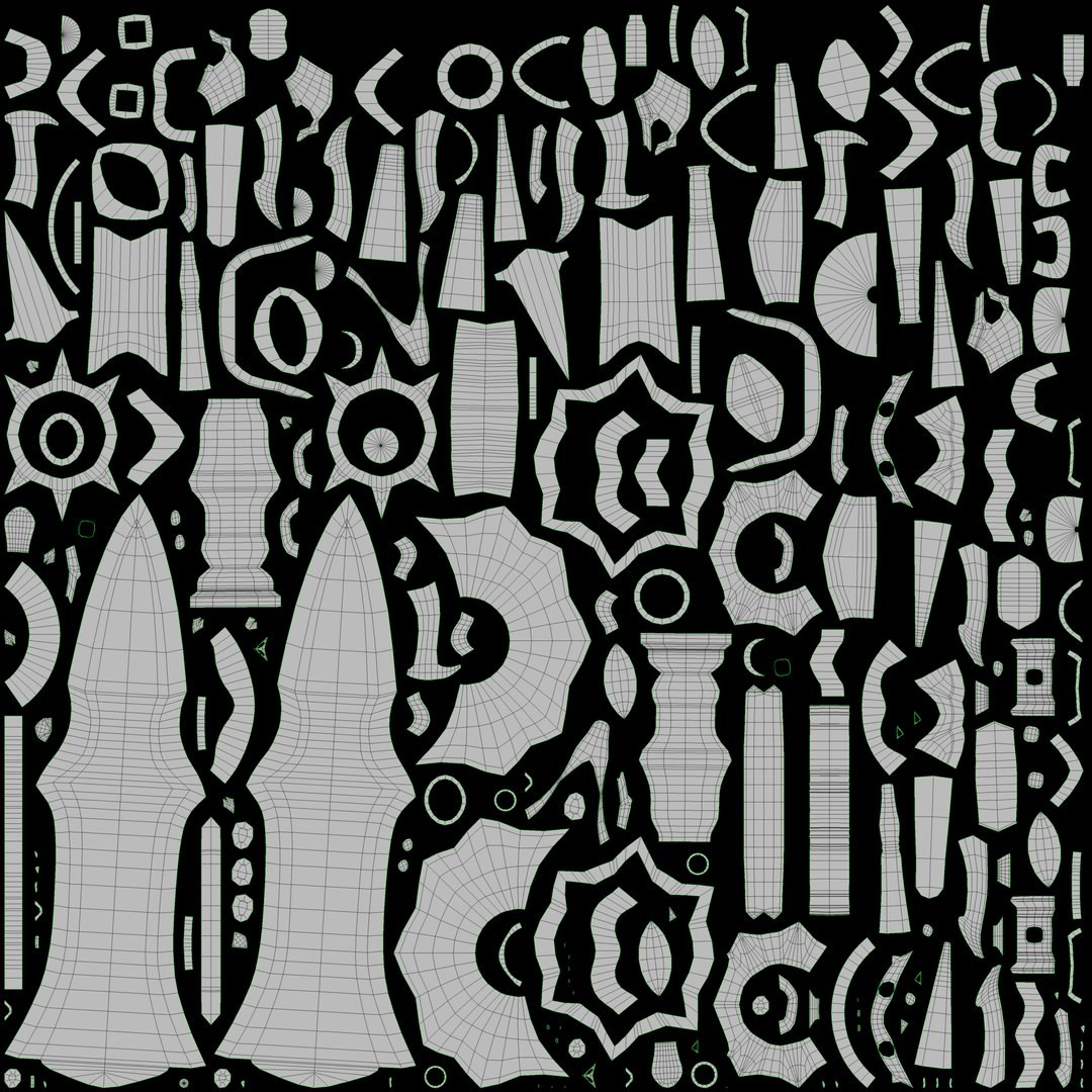 Fantasy Sword 6 3D Model Model - TurboSquid 2115544