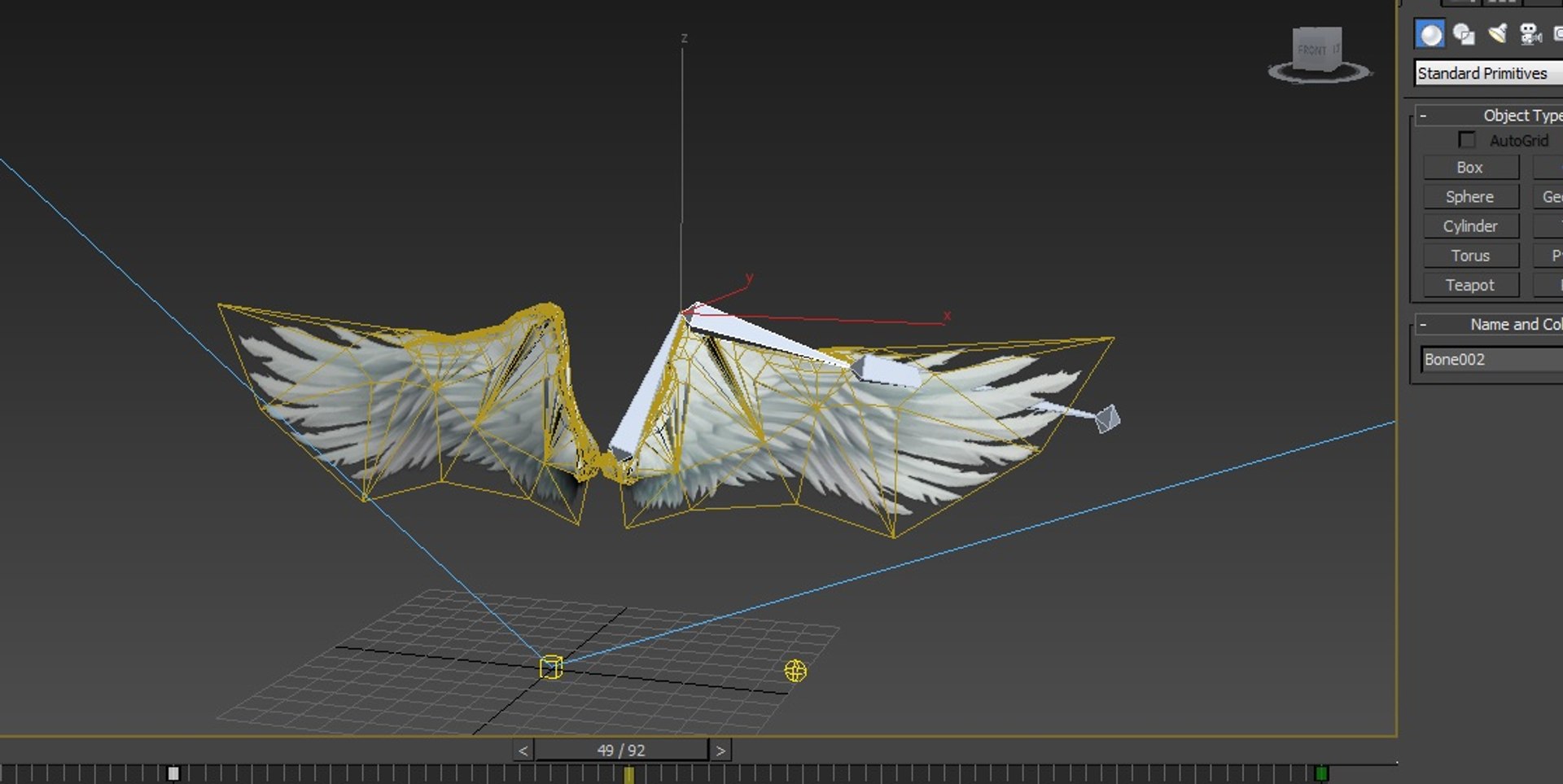 3d Model Realistic Wings