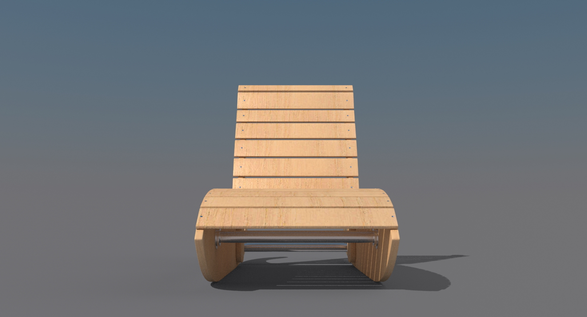 Swimming Lounge Chair 3d Model