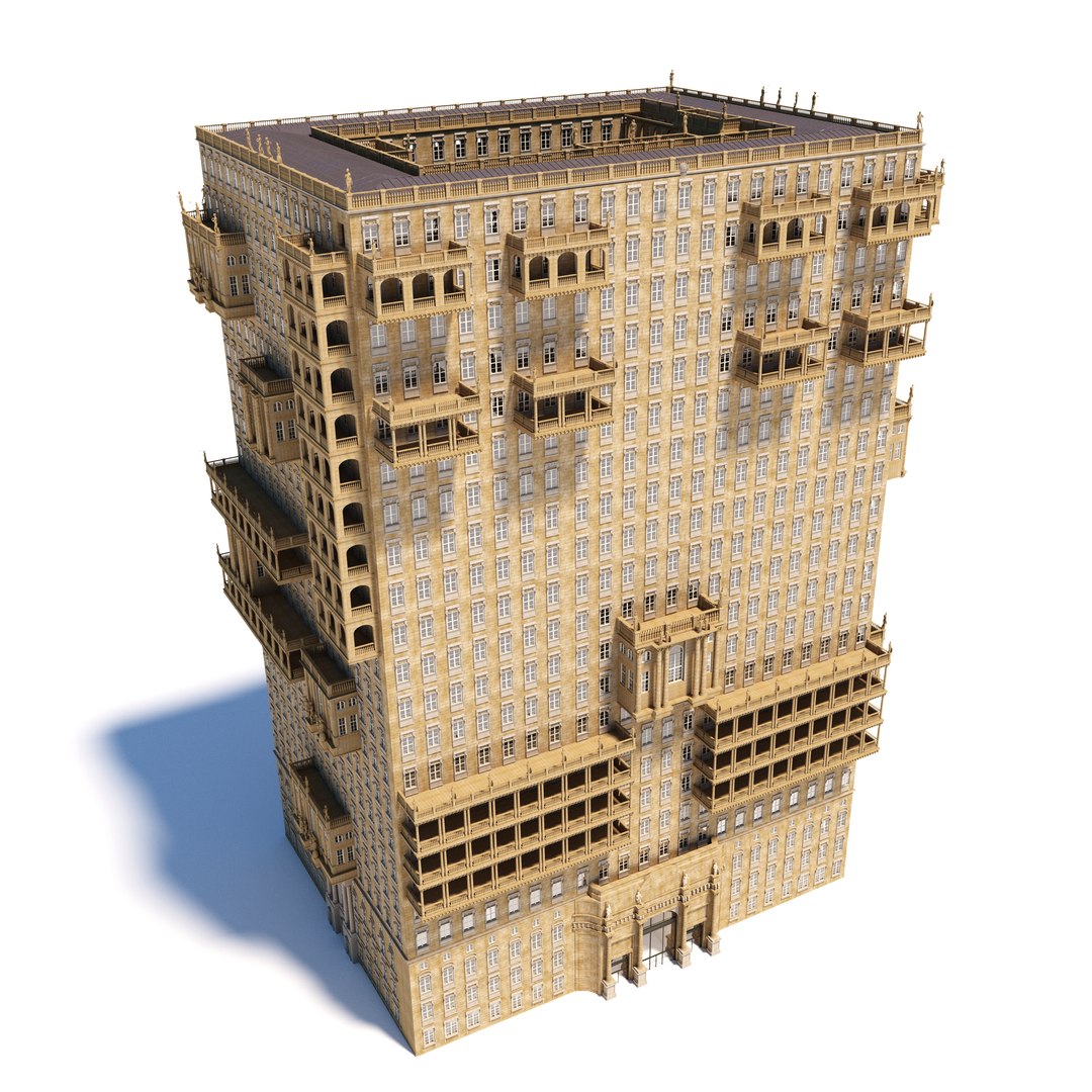 Mega Building - Palast 3D Model - TurboSquid 1838960