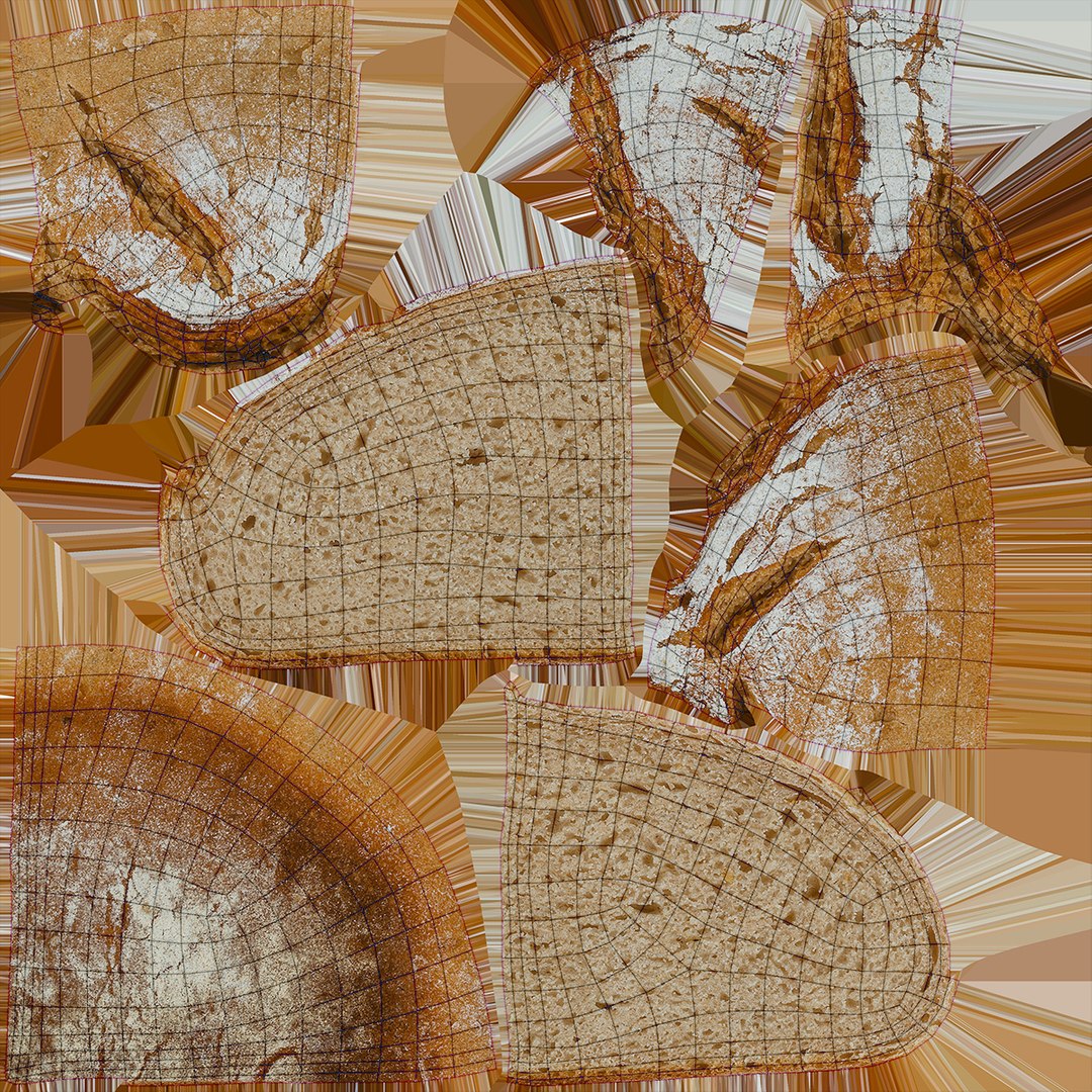 Rye Bread Collection 2 3D - TurboSquid 2268415