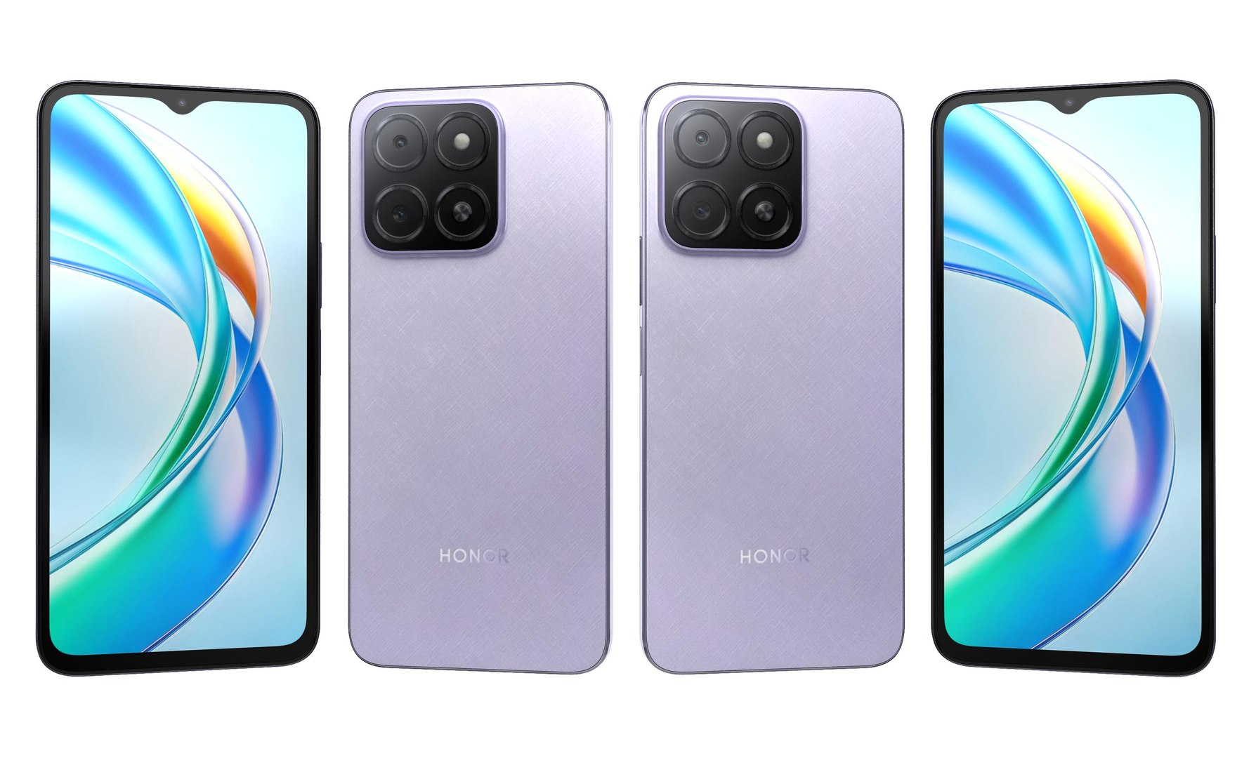 3D Model Honor X5b Plus Starry Purple - TurboSquid 2298292