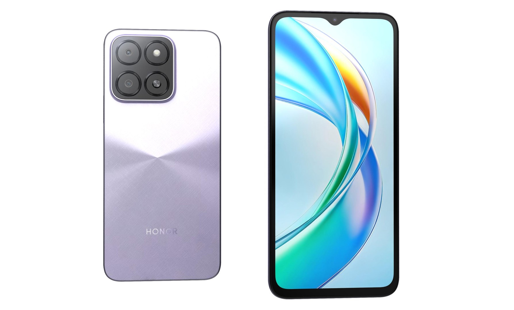 3D Model Honor X5b Plus Starry Purple - TurboSquid 2298292