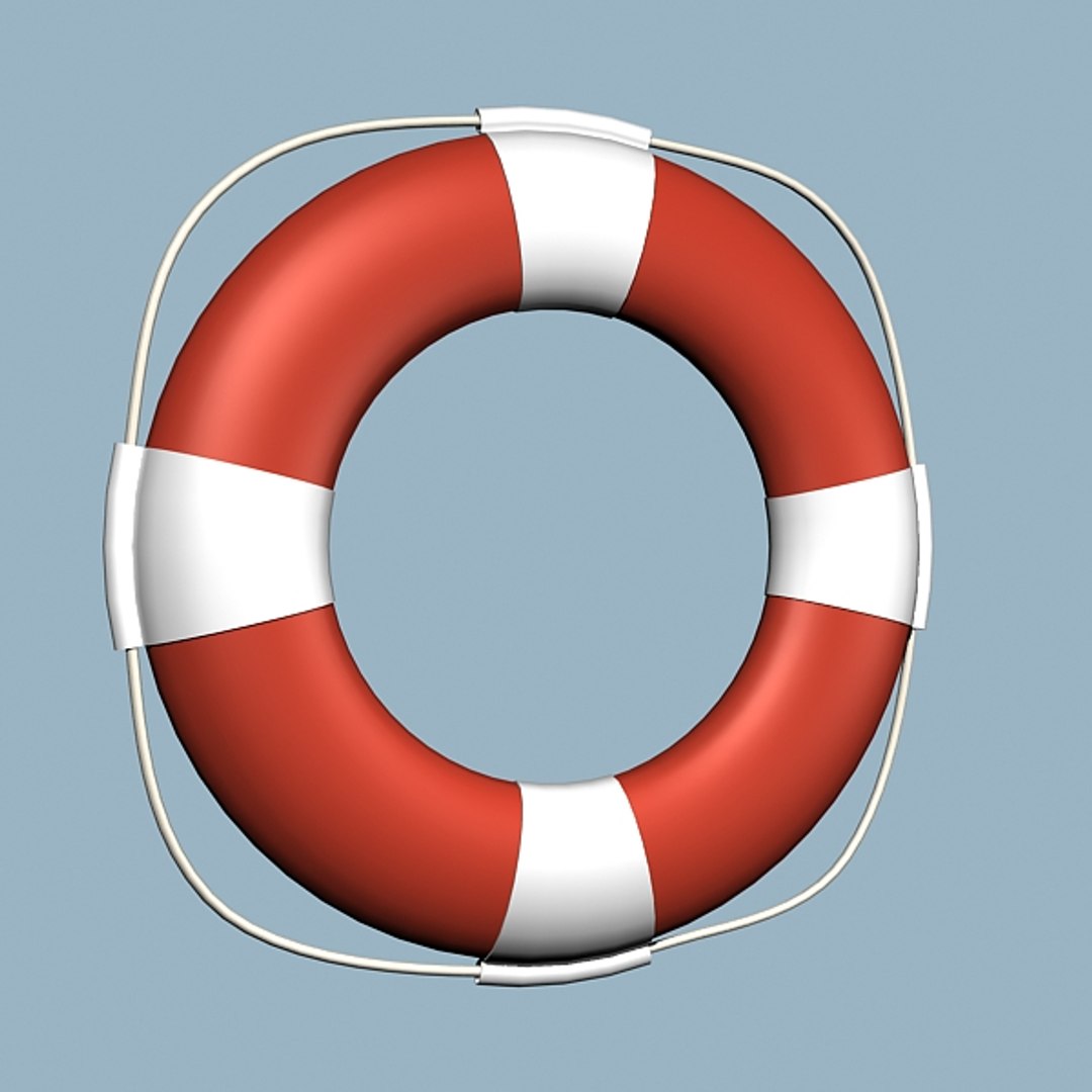 3d Model Ship Life Buoy
