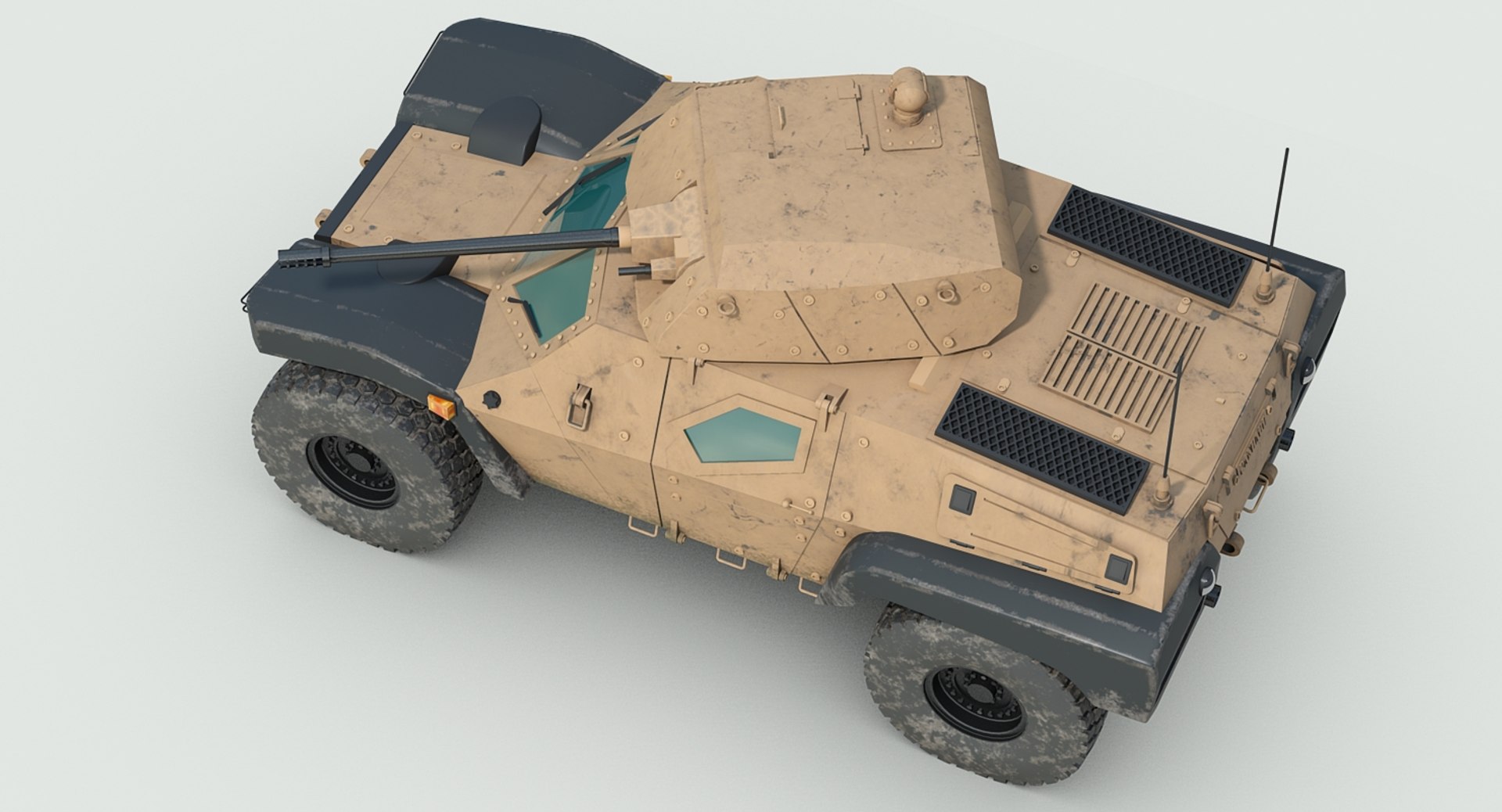 Panhard Crab Scout Car 3d 3ds