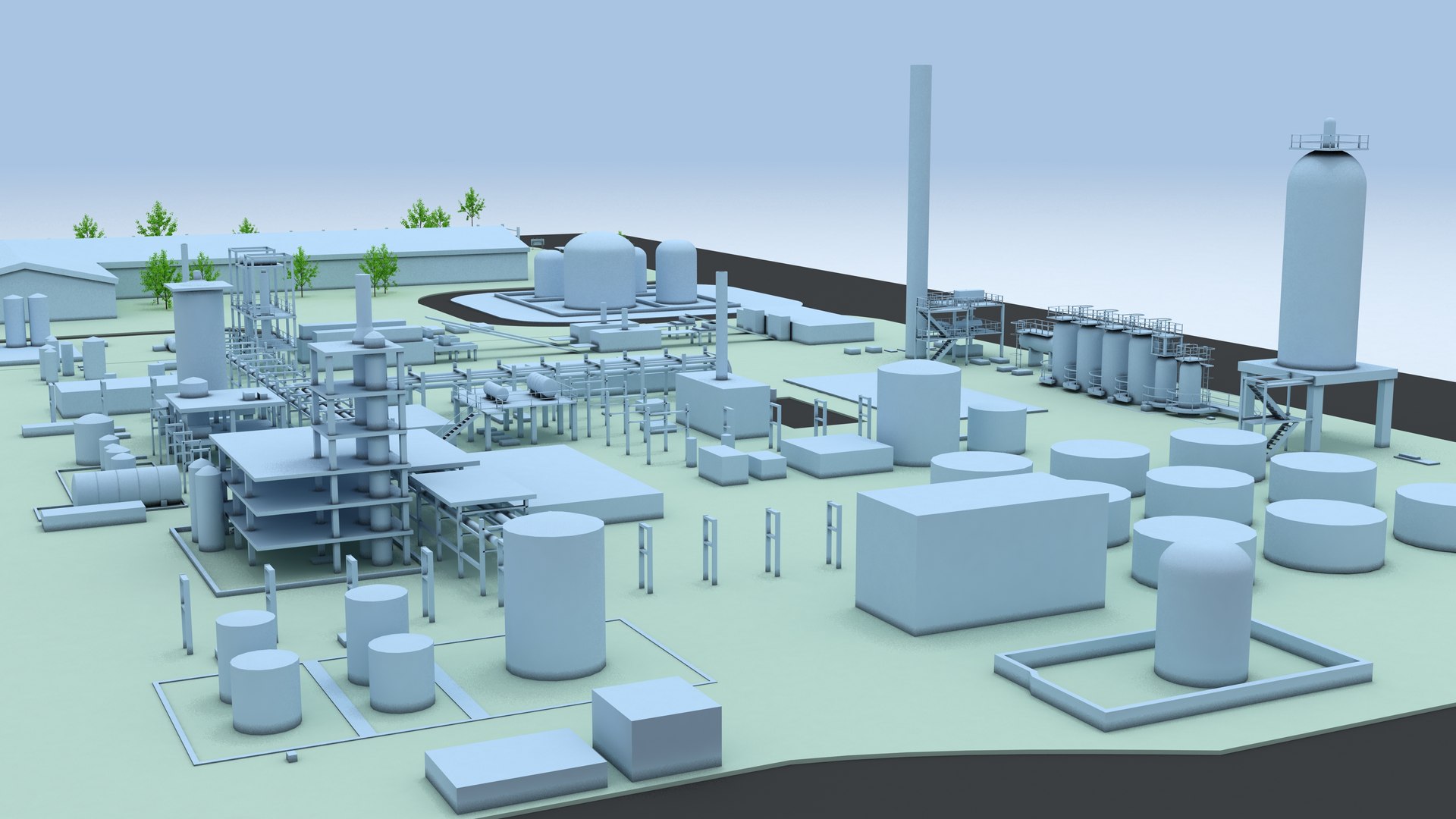 3D Generic Layout Factory Industrial - TurboSquid 1356164