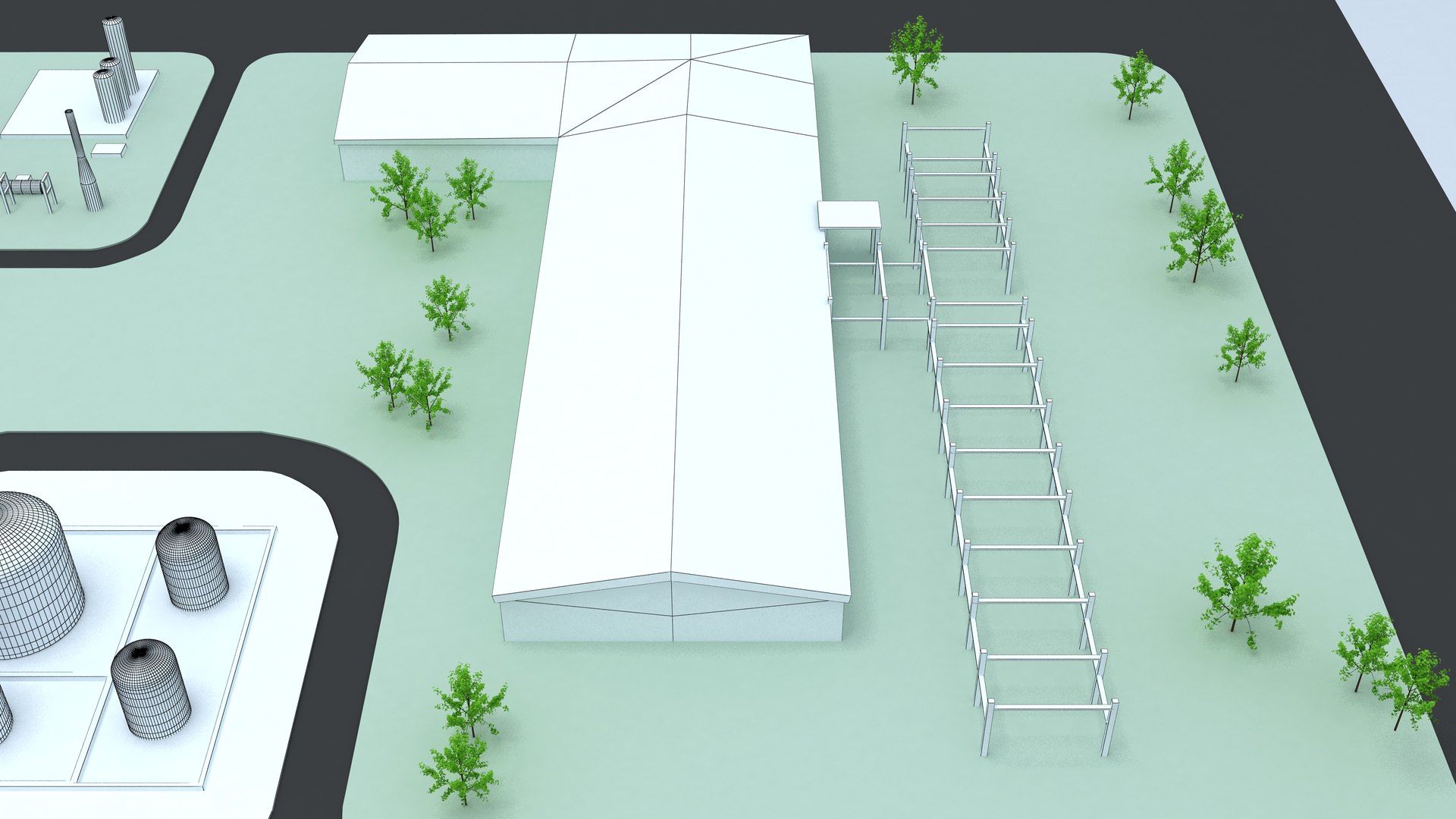 3D Generic Layout Factory Industrial - TurboSquid 1356164