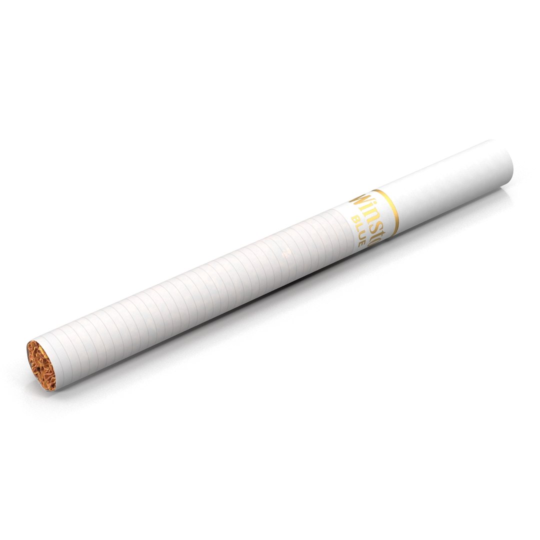 cigarettes winston 3d model