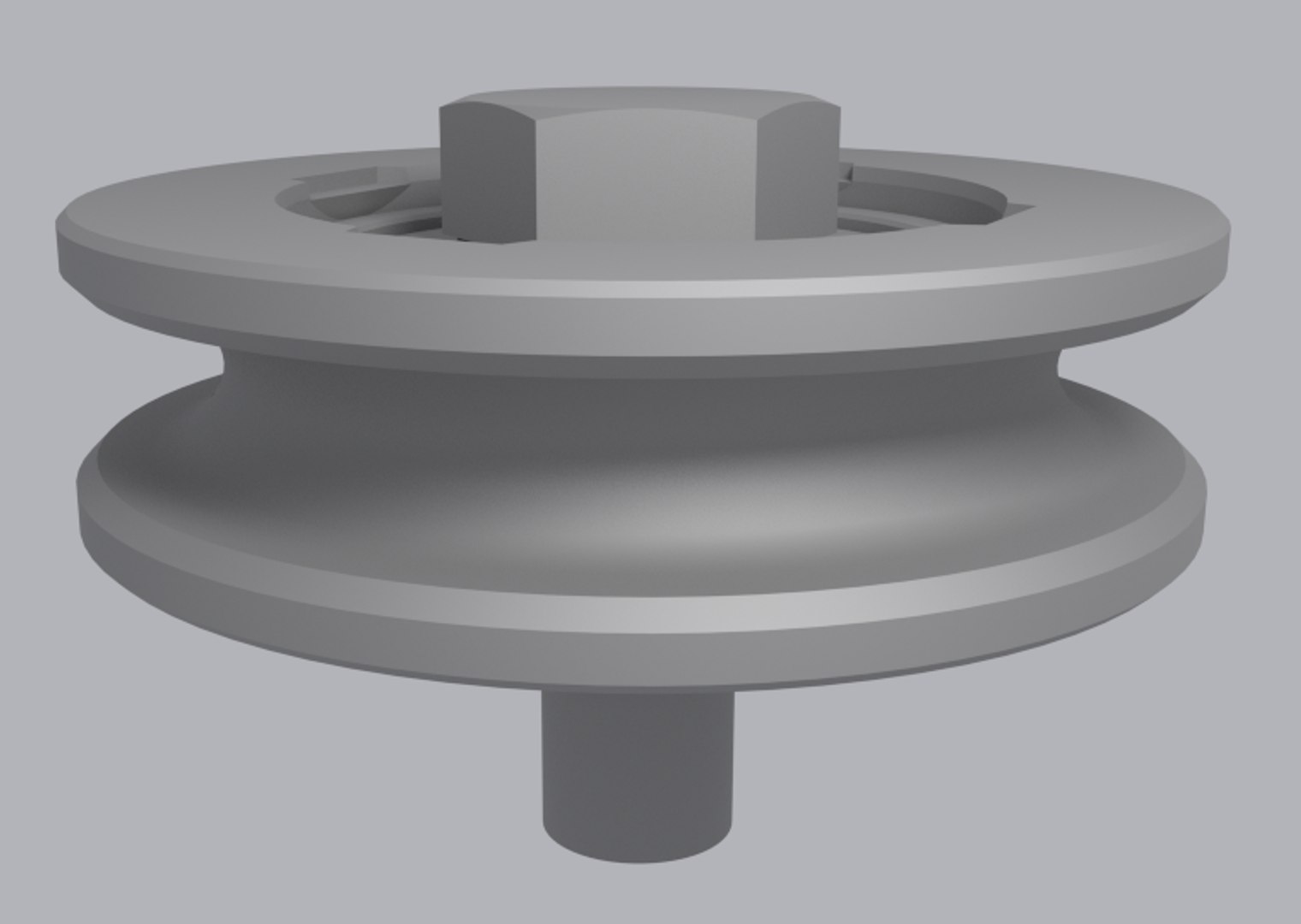 3d Model Of Guiding Wheel Bearing