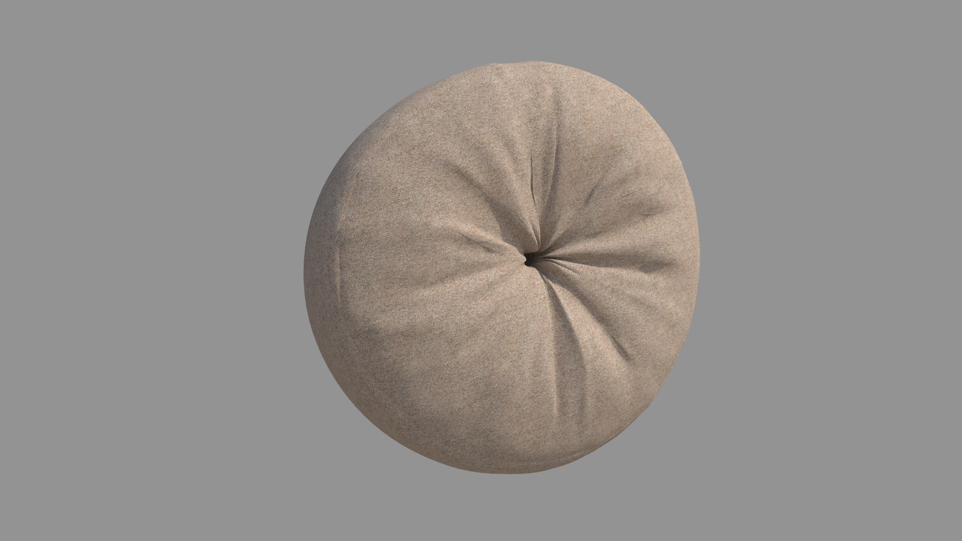 3D Model Round Pillow - TurboSquid 1980735