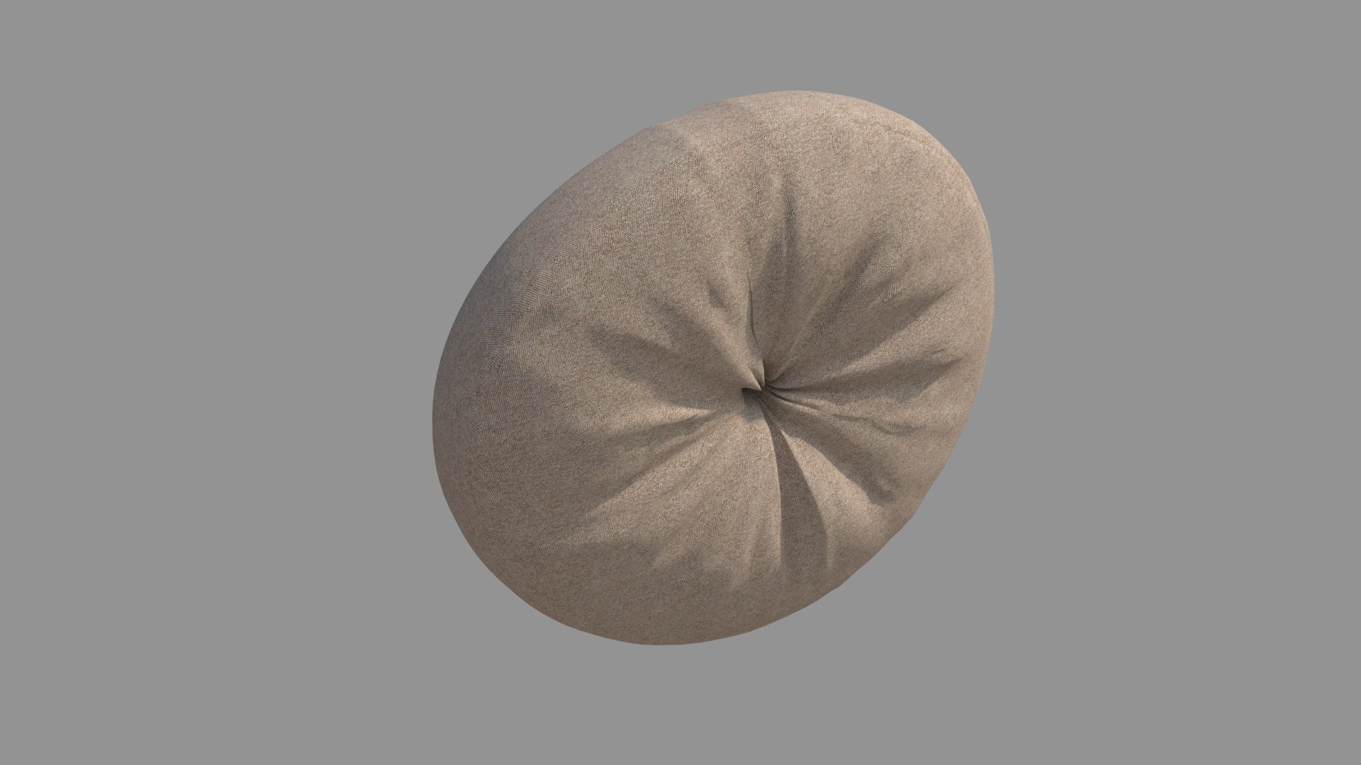 3D Model Round Pillow - TurboSquid 1980735