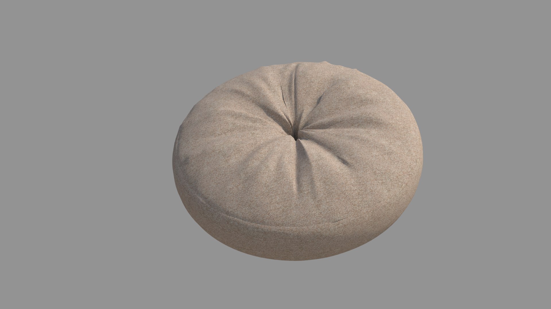 3D Model Round Pillow - TurboSquid 1980735