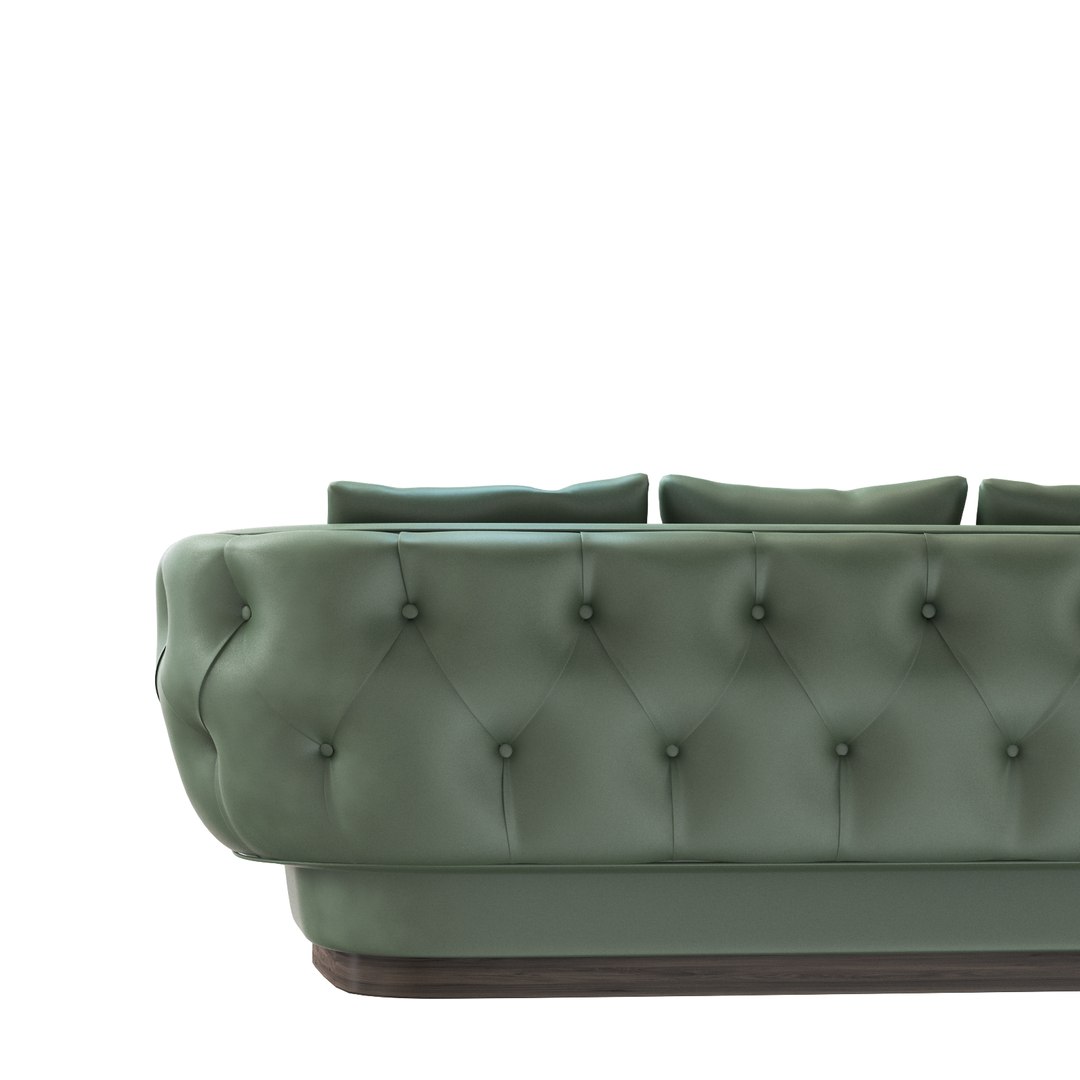 3D Simon Tufted Upholstered Sofa Interior - TurboSquid 1249946