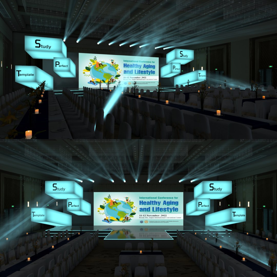 3D Stage Truss Meeting Hall Assembly Hall Conference Concert Hall Model ...