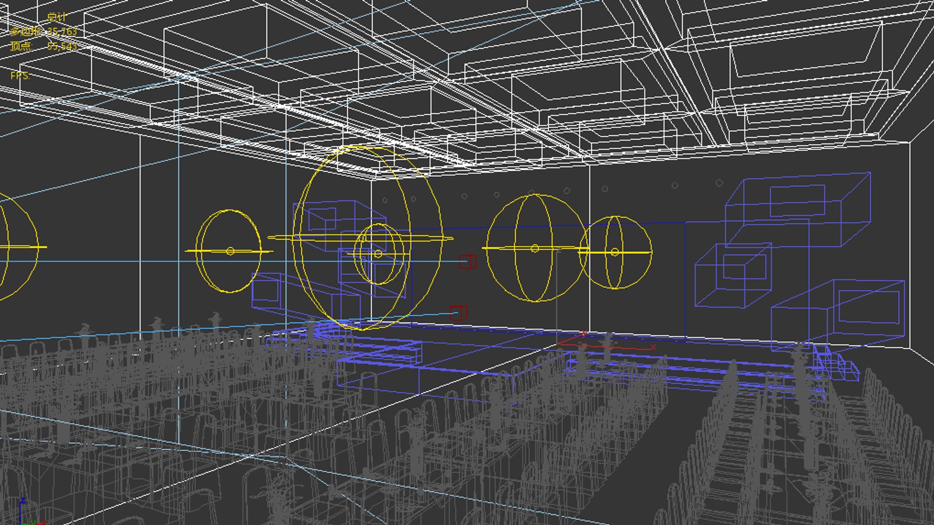 3D Stage Truss Meeting Hall Assembly Hall Conference Concert Hall Model ...