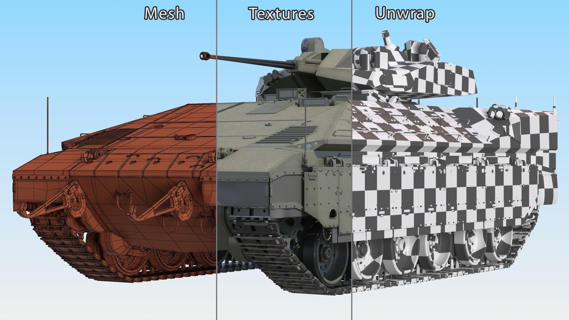 3D Namer Heavy IFV With Remote Turret Rigged - TurboSquid 2410534