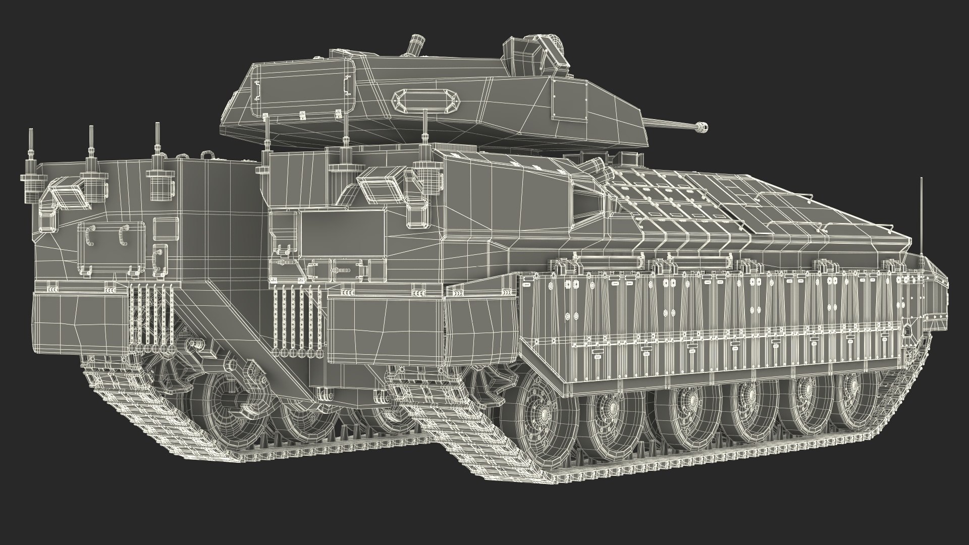3D Namer Heavy IFV With Remote Turret Rigged - TurboSquid 2410534
