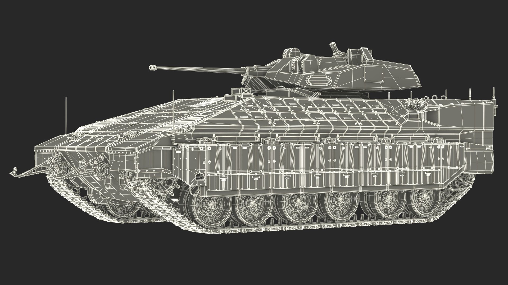 3D Namer Heavy IFV With Remote Turret Rigged - TurboSquid 2410534