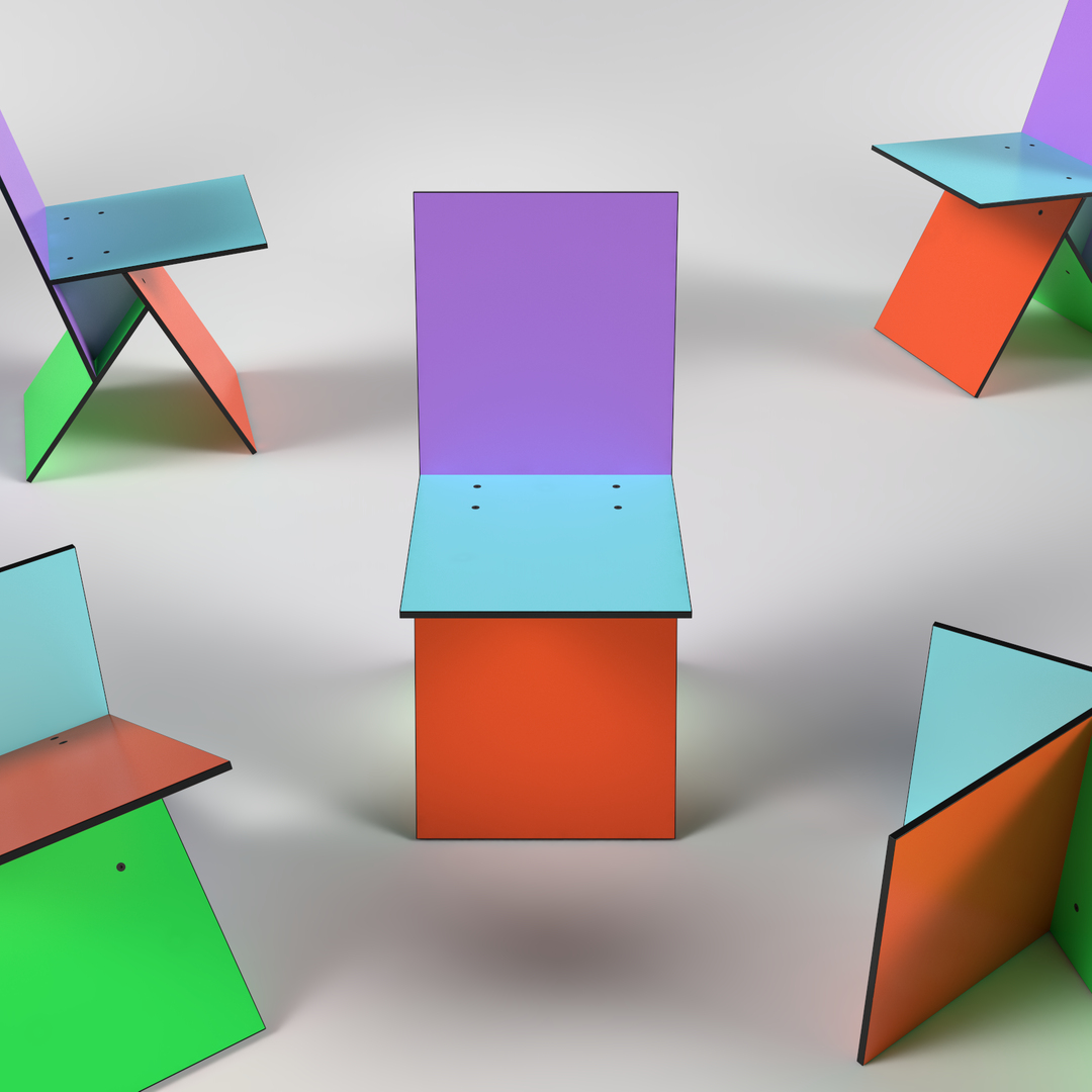 3D Vilbert Chair Model - TurboSquid 1170713