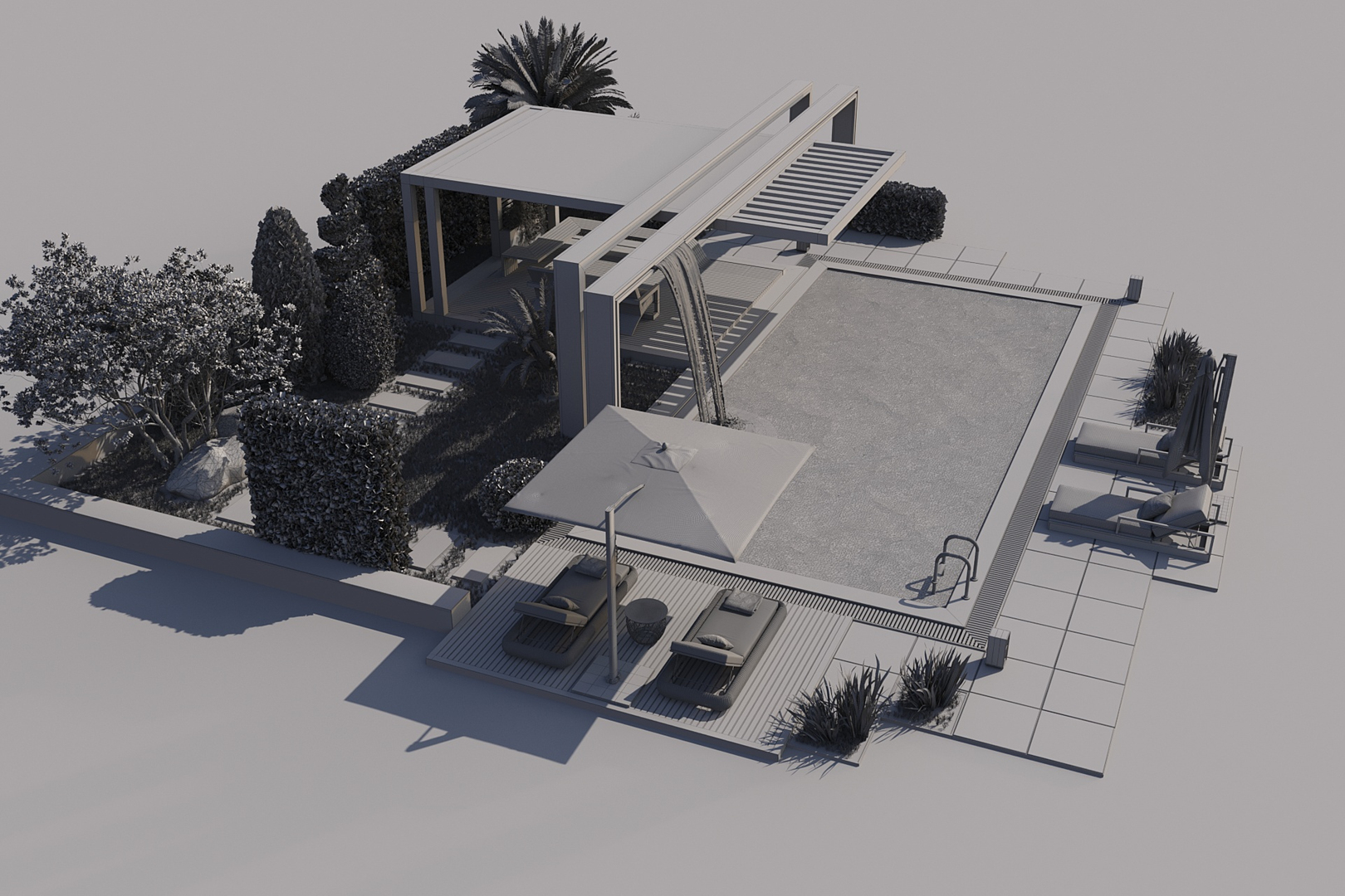 Swimming Pool 10 3D - TurboSquid 2169569