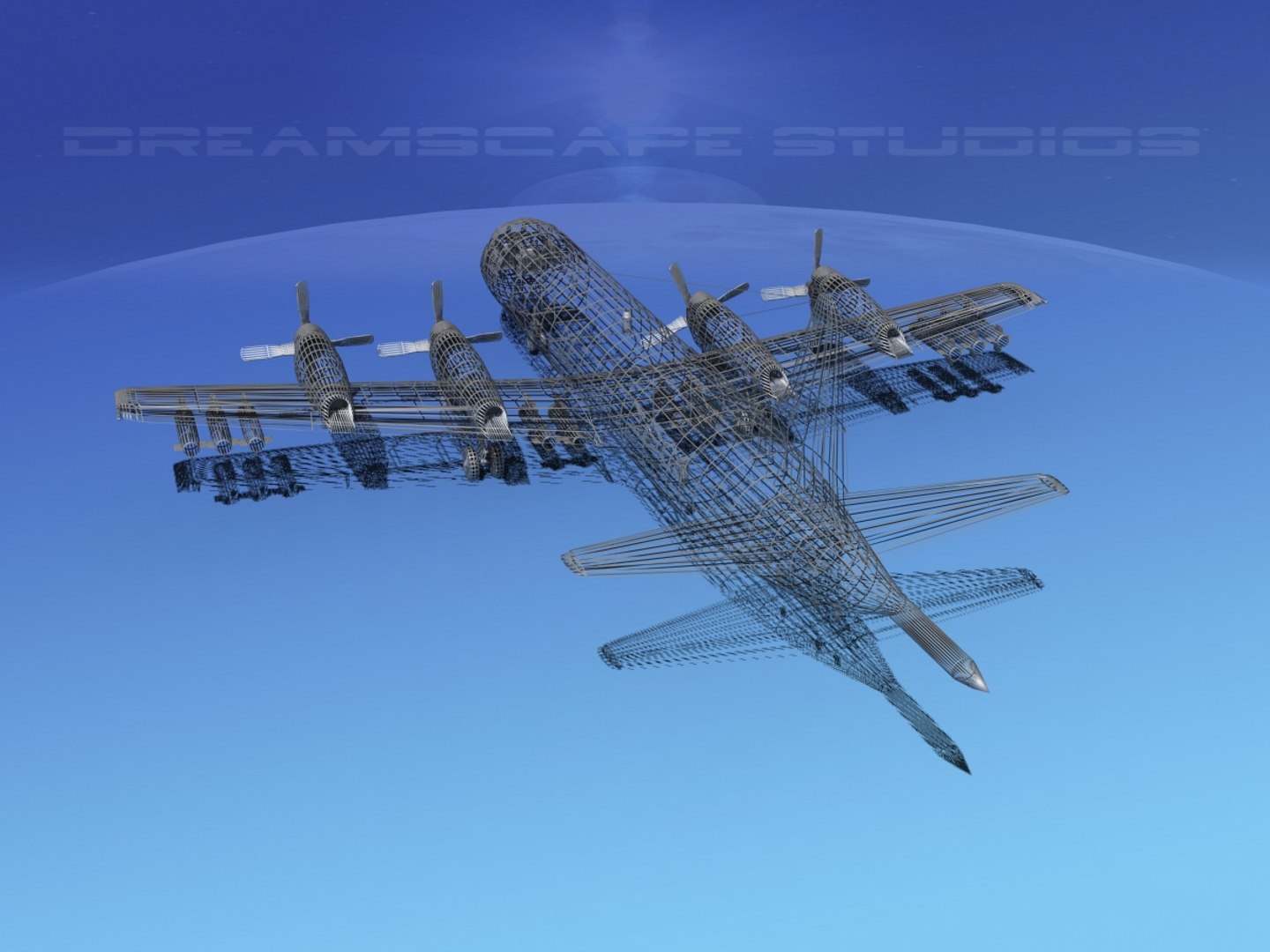 3d orion lockheed p-3 navy model