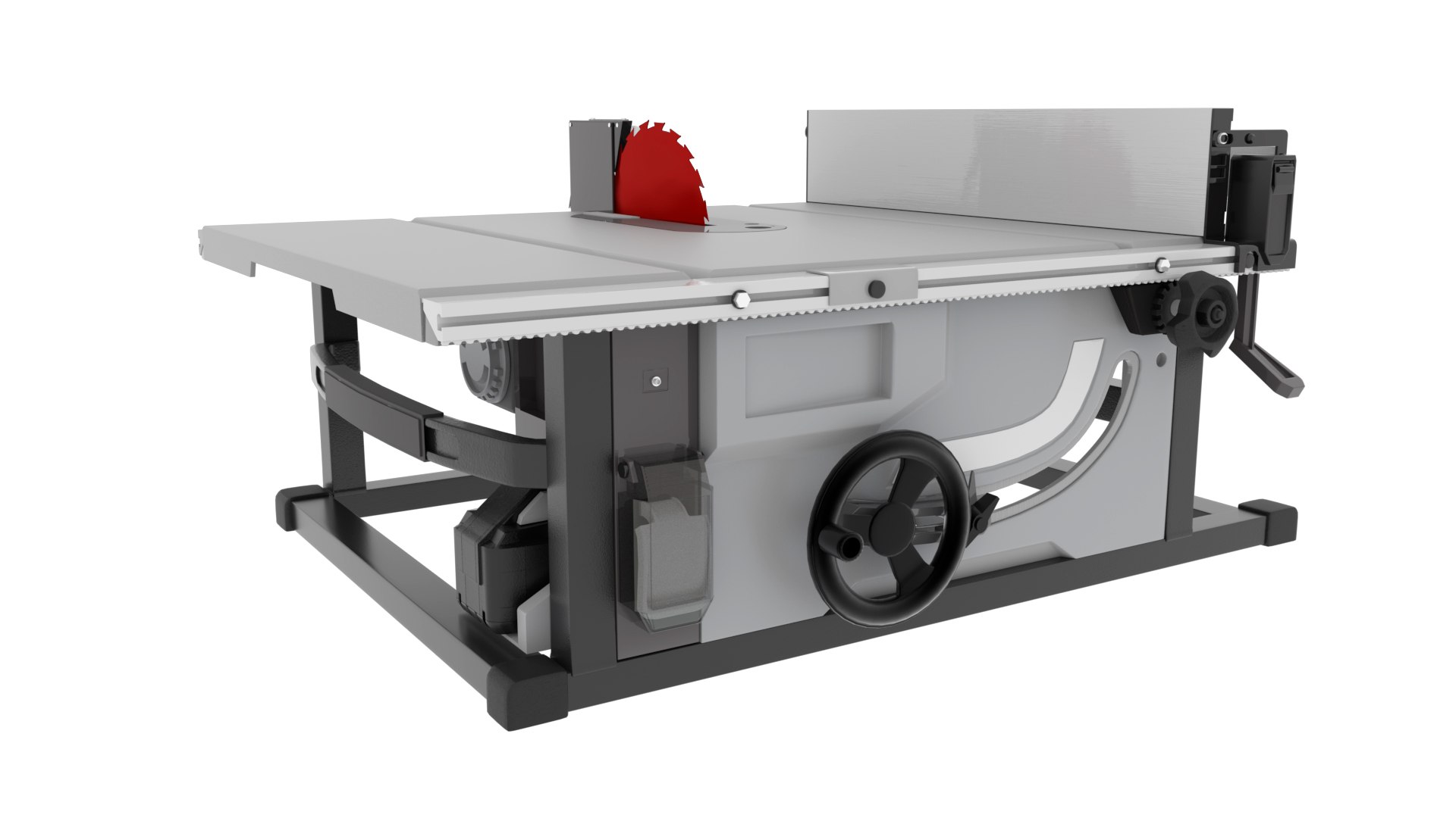 3D Table Saw Model - TurboSquid 1307275