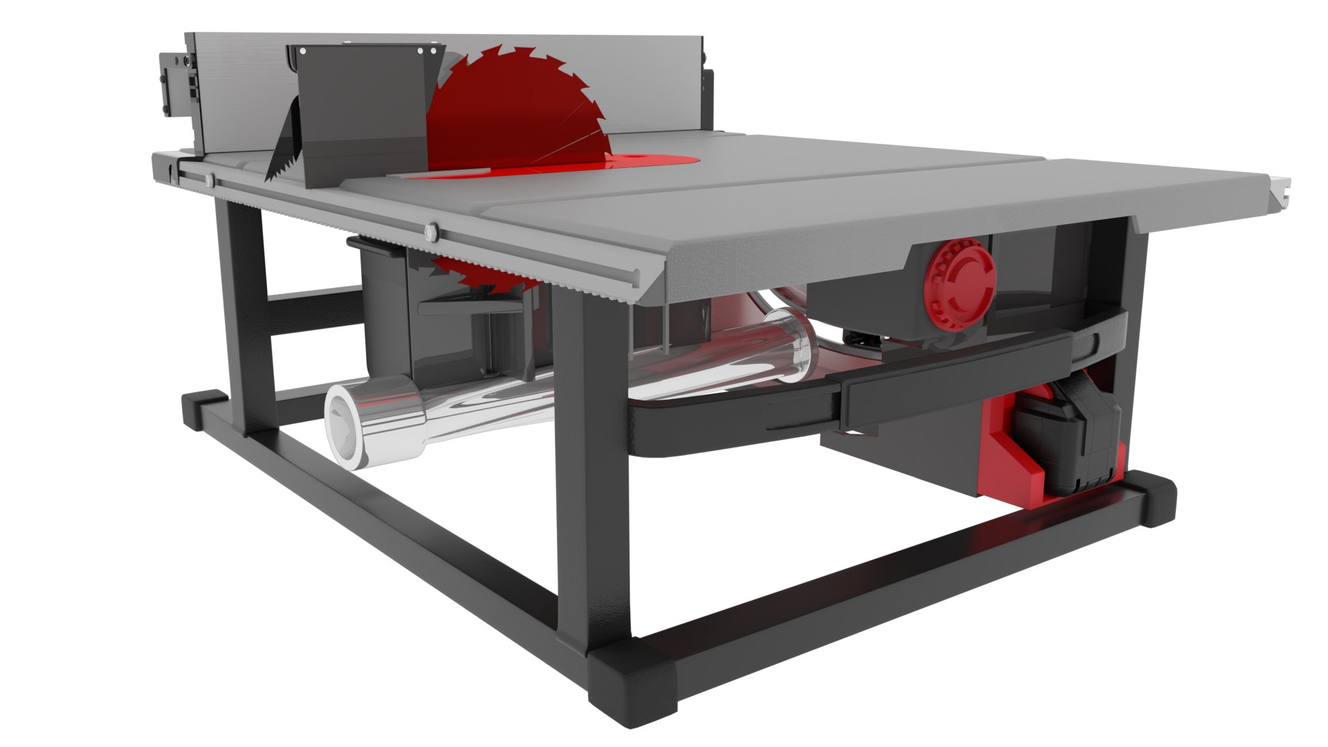 3D Table Saw Model - TurboSquid 1307275