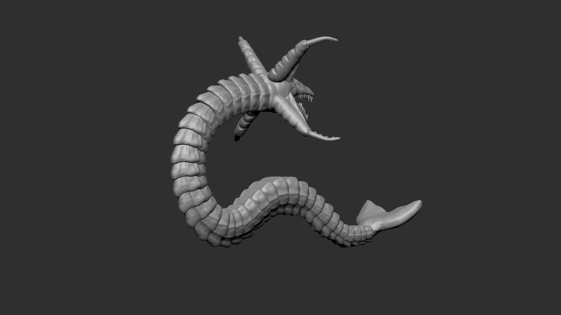Sea Monster 3D Model - TurboSquid 1927767