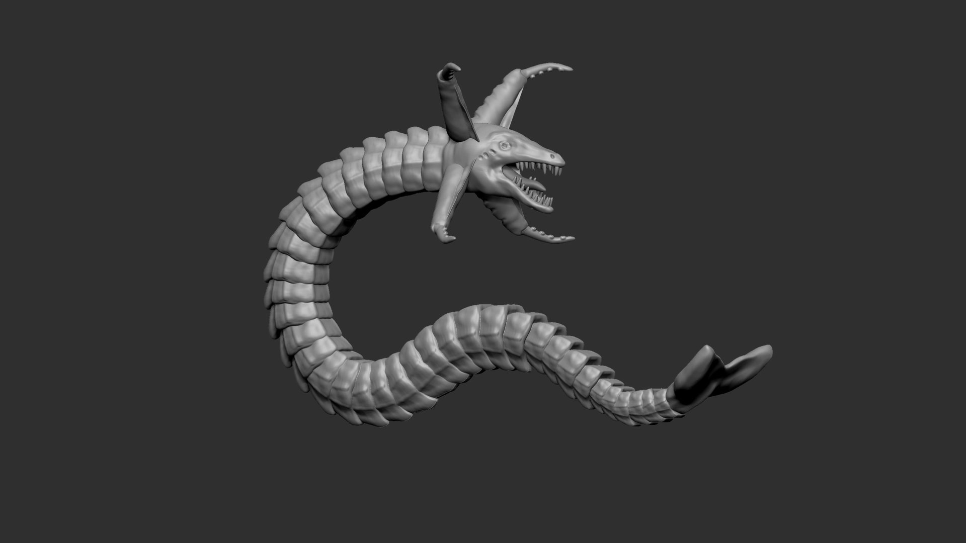 Sea Monster 3D Model - TurboSquid 1927767