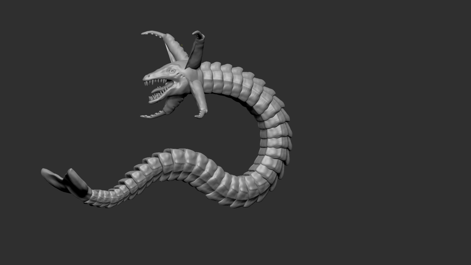 Sea Monster 3D Model - TurboSquid 1927767