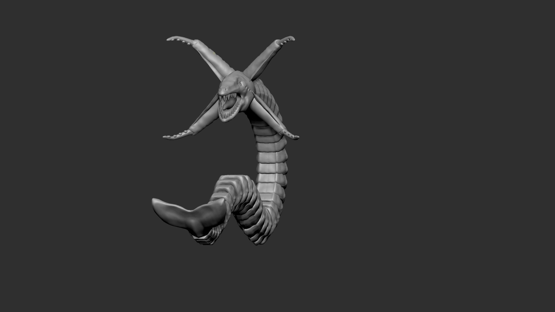 Sea Monster 3D Model - TurboSquid 1927767