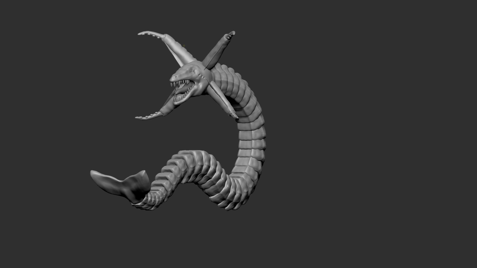 Sea Monster 3D Model - TurboSquid 1927767