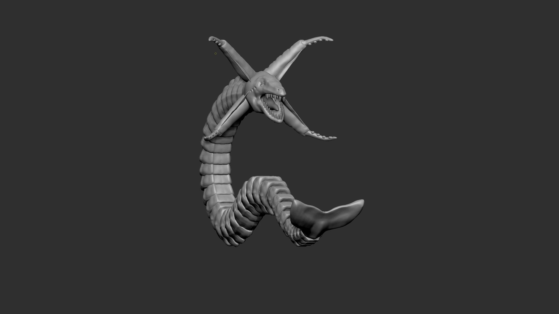 Sea Monster 3D Model - TurboSquid 1927767