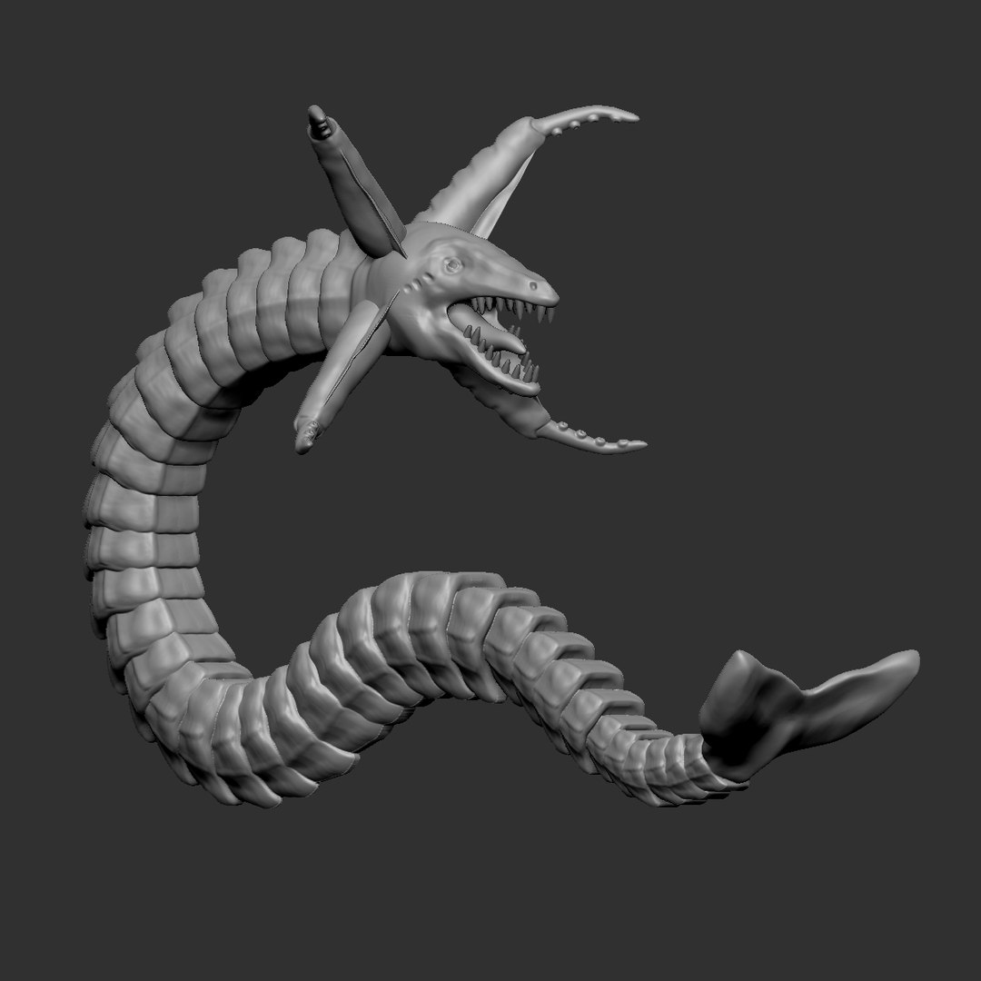Sea Monster 3D Model - TurboSquid 1927767