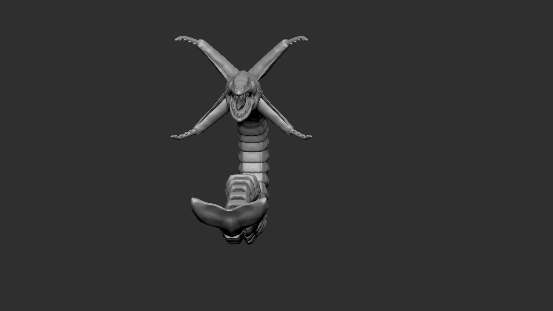 Sea Monster 3D Model - TurboSquid 1927767
