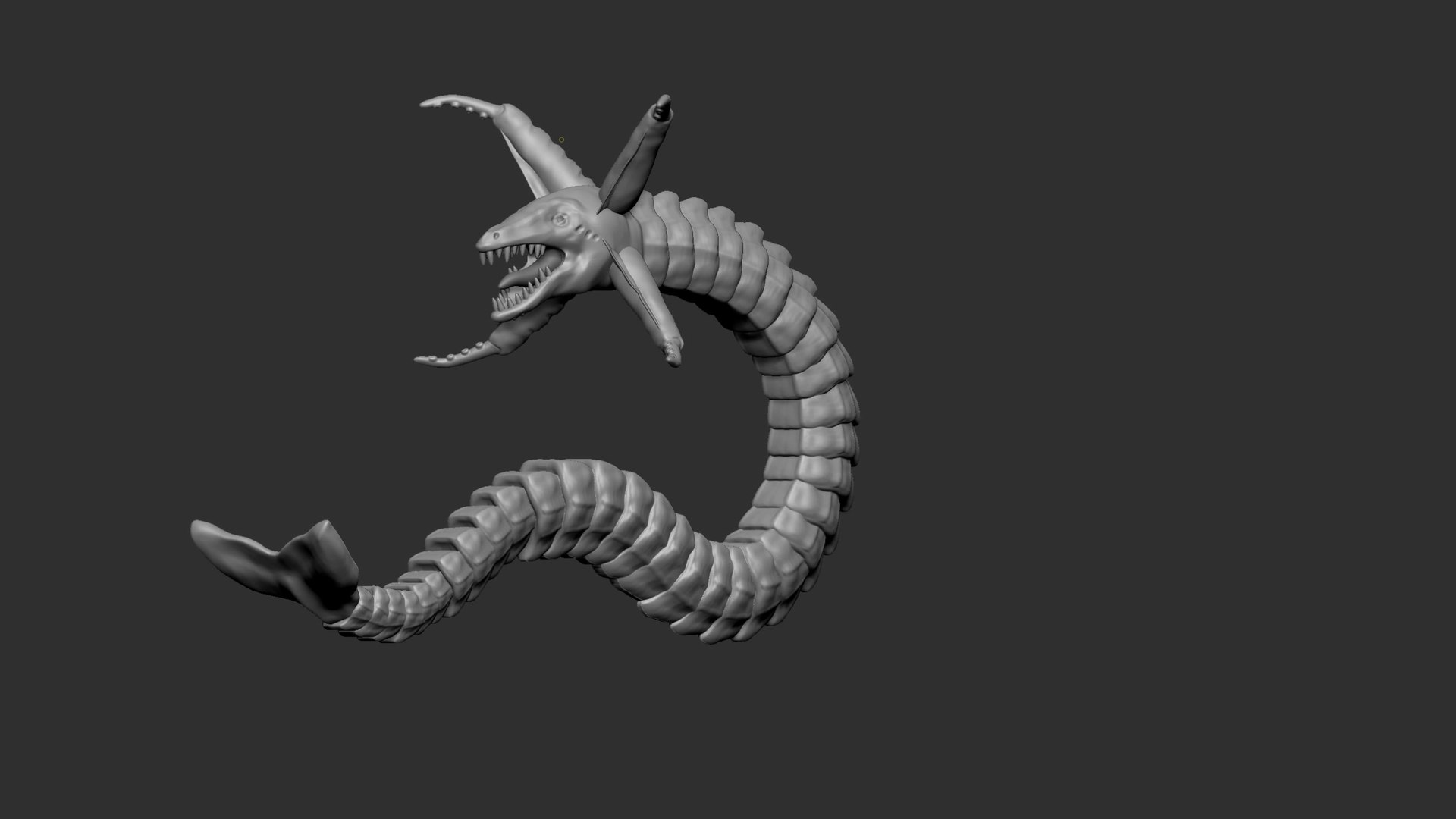 Sea Monster 3D Model - TurboSquid 1927767