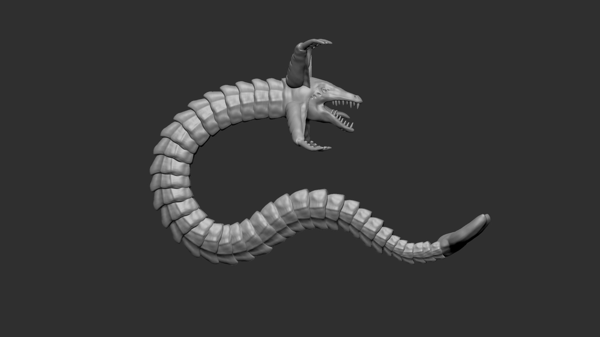 Sea Monster 3D Model - TurboSquid 1927767