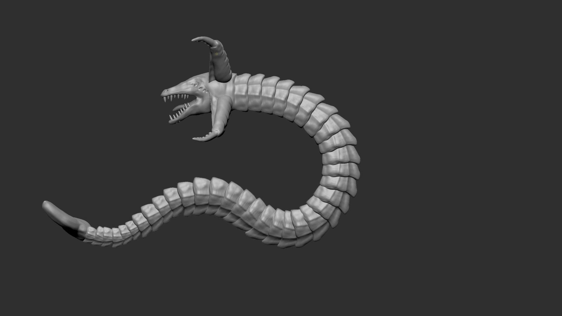 Sea Monster 3D Model - TurboSquid 1927767