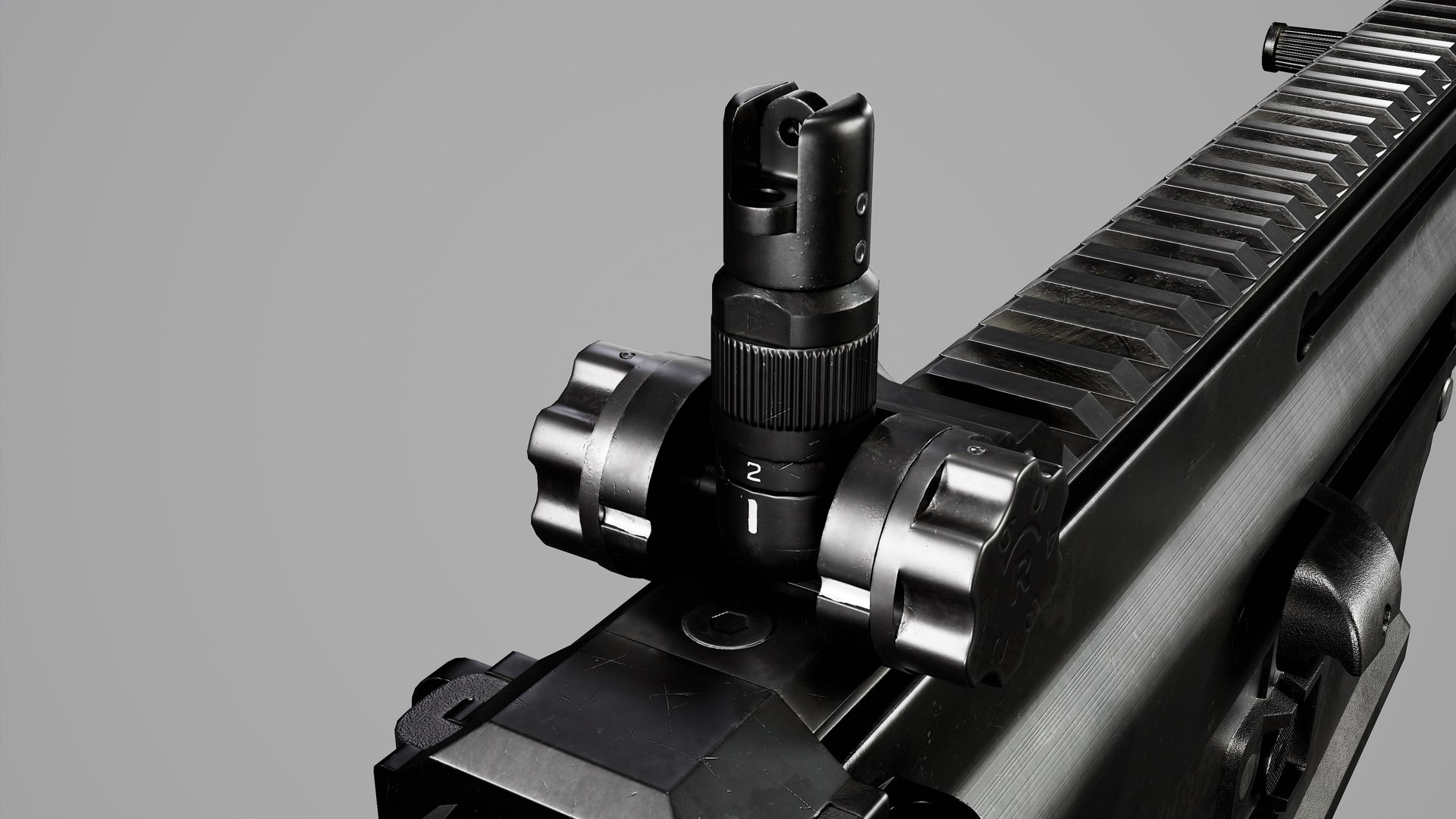 3D FN SCAR-H Model - TurboSquid 2122460