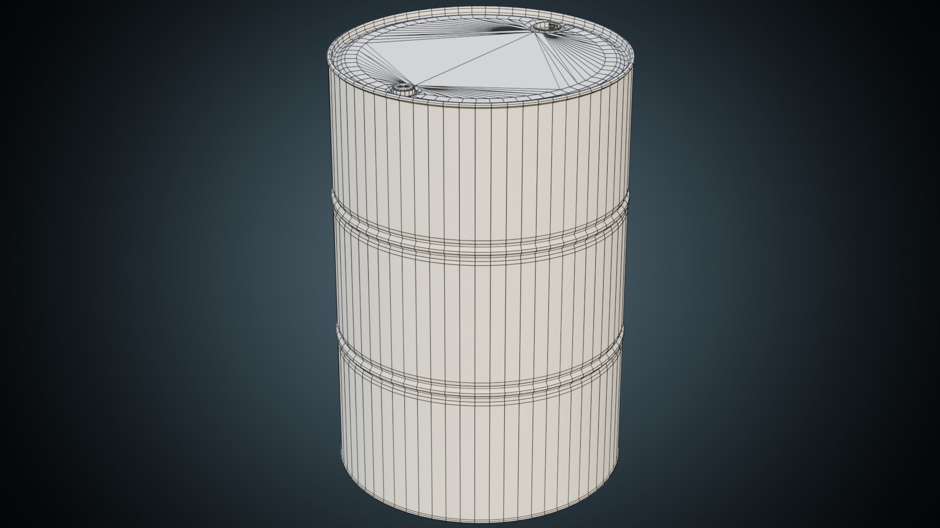 Steel Barrel 1A Model - TurboSquid 2306681
