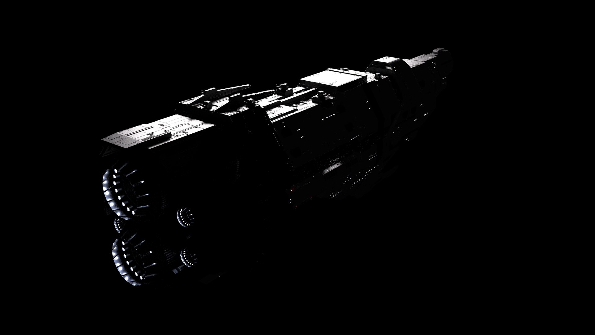 3D Marathon Class Heavy Cruiser Model - TurboSquid 2353048