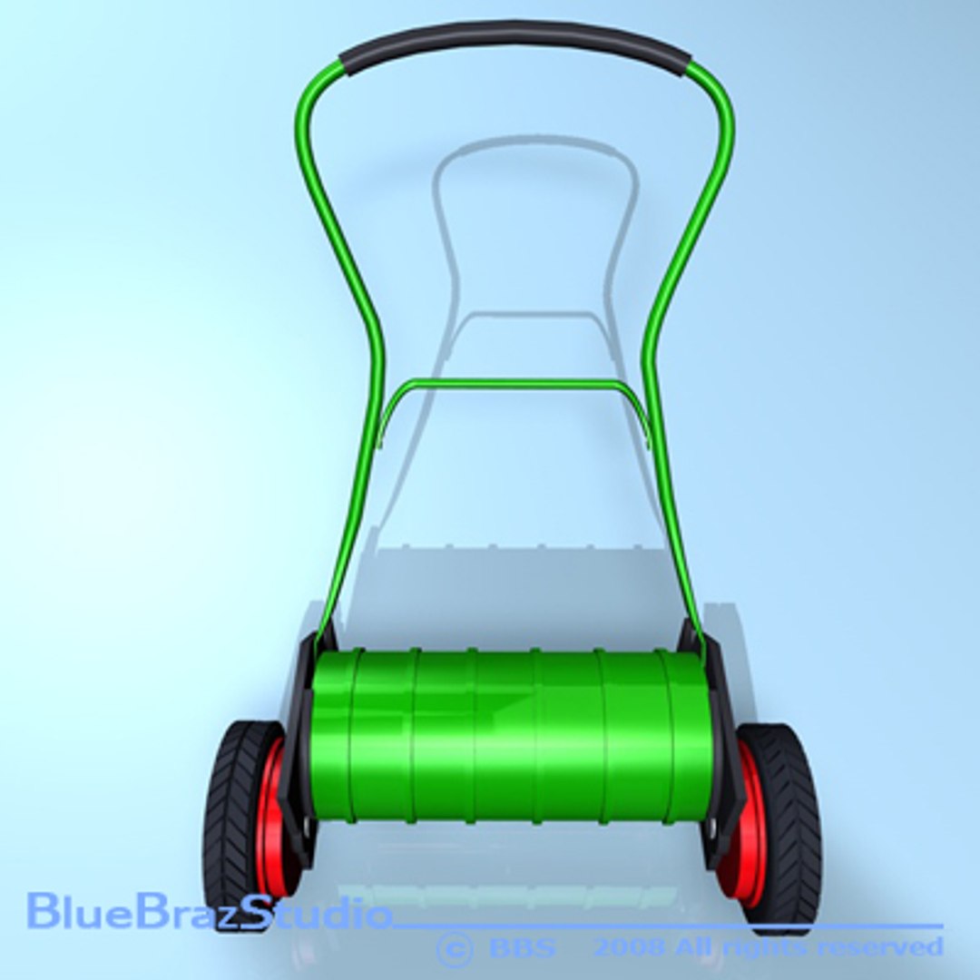 Push Mower 3d Model