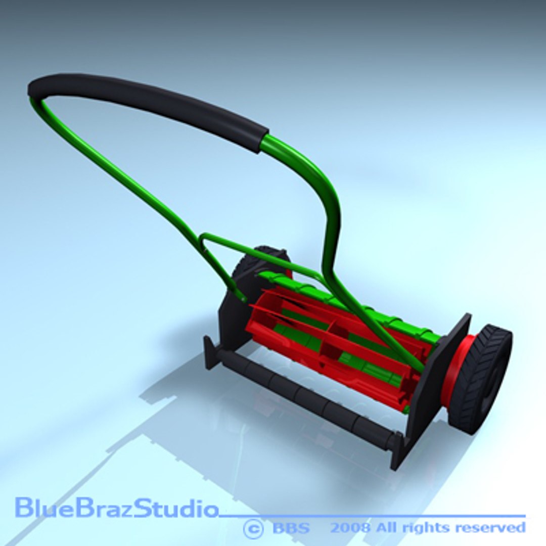 Push Mower 3d Model