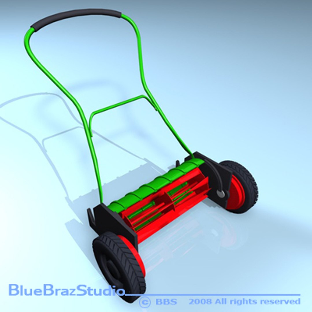 Push Mower 3d Model