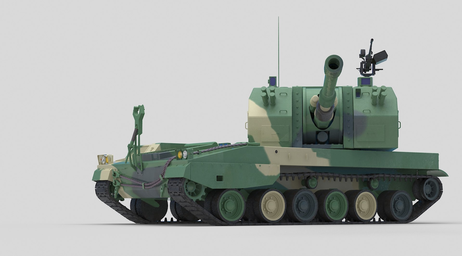 3D Chinese Plz 05 Self Propelled - TurboSquid 1250851