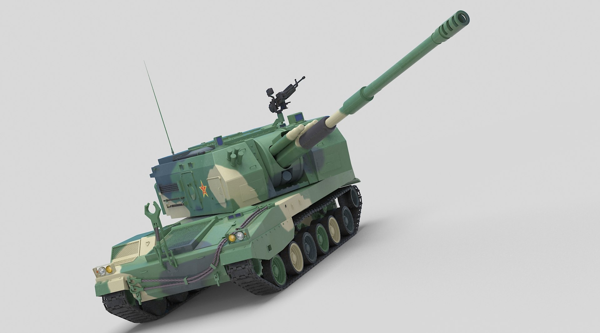 3D Chinese Plz 05 Self Propelled - TurboSquid 1250851