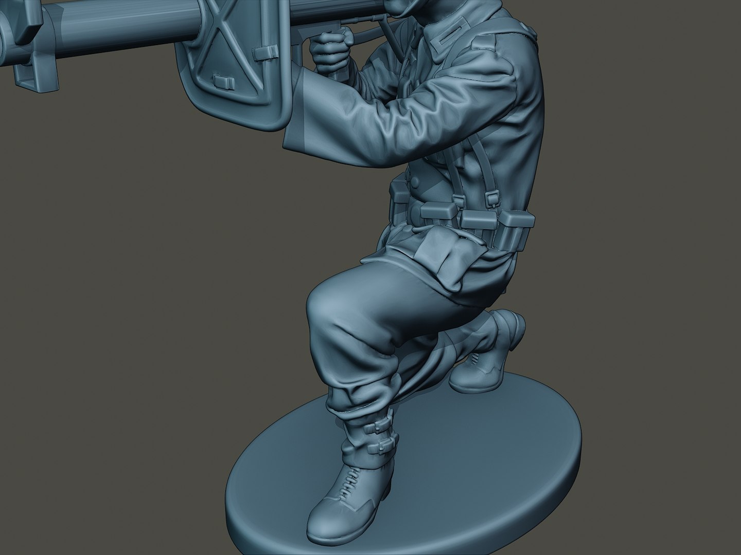 German soldier ww2 shoot 3D model - TurboSquid 1512695