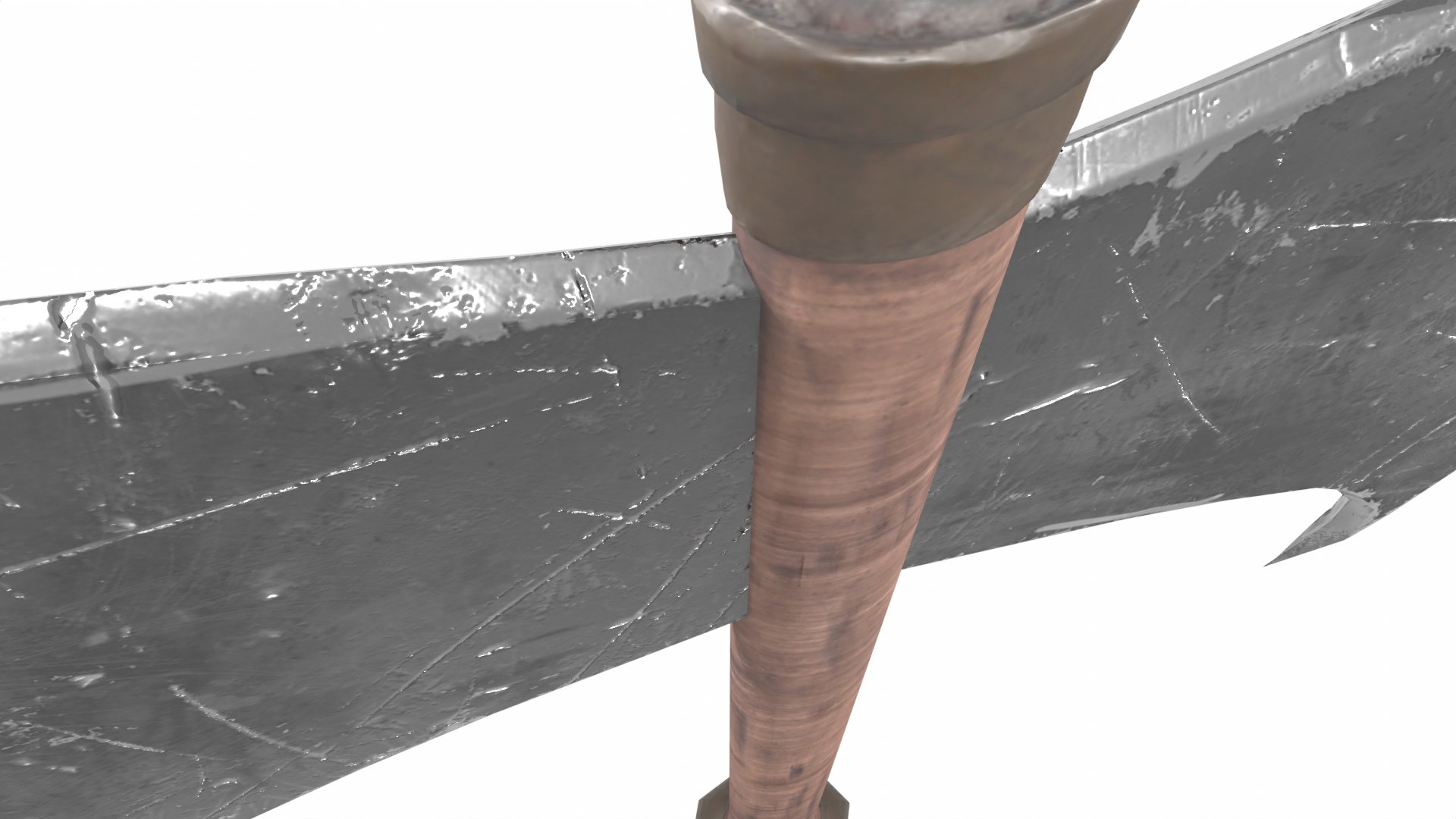 3D Model Medieval Double-Edged Axe - TurboSquid 2191071